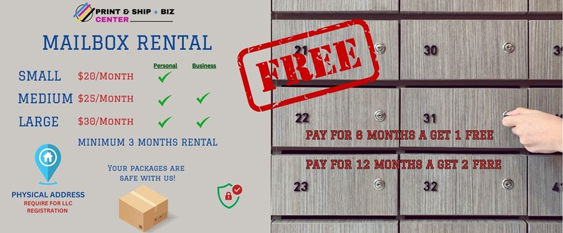 Packing, Shipping, Mailing | Mount Dora, FL | Print & Ship + Biz Center